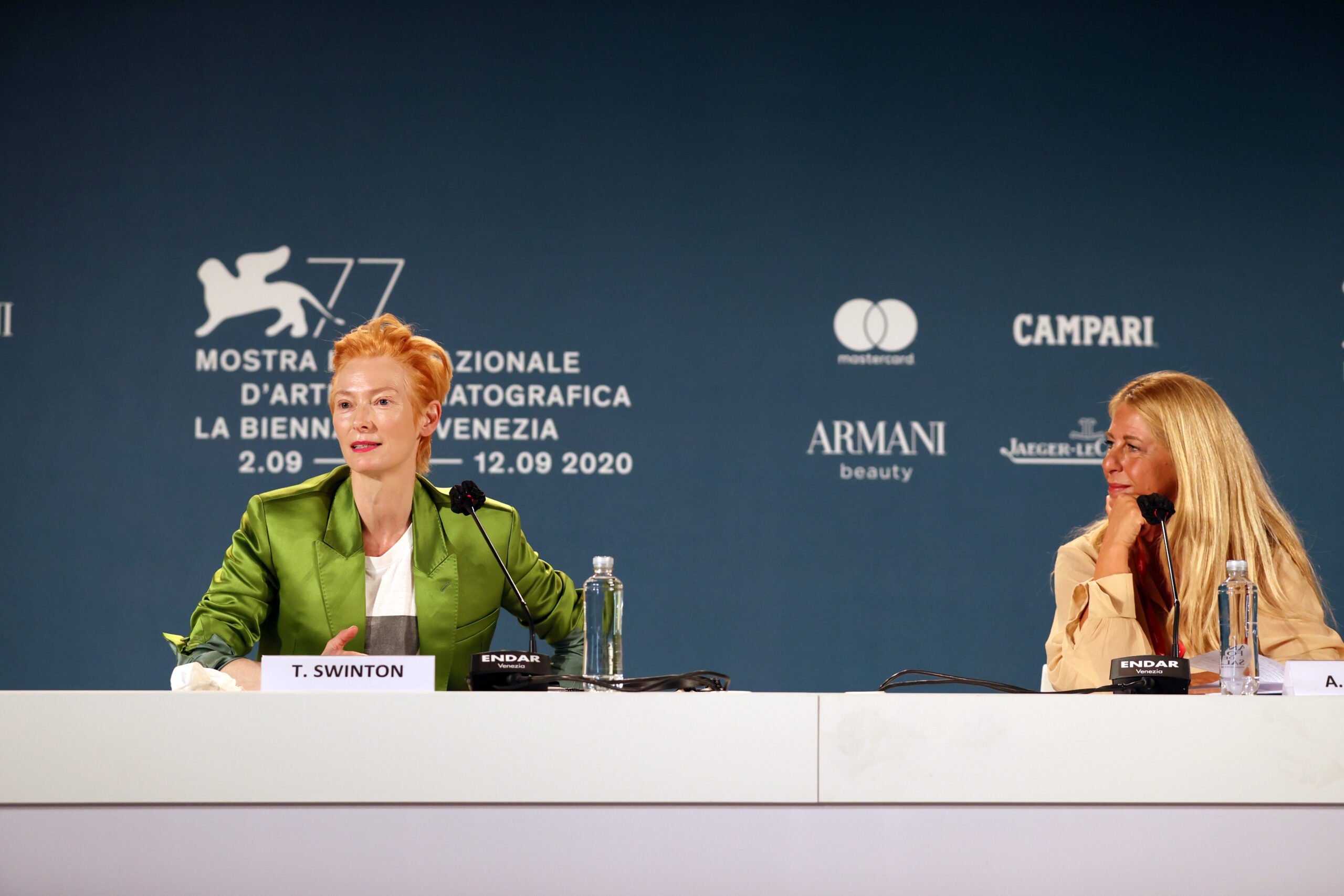 Tilda Swinton’s Venice film festival-2020 looks