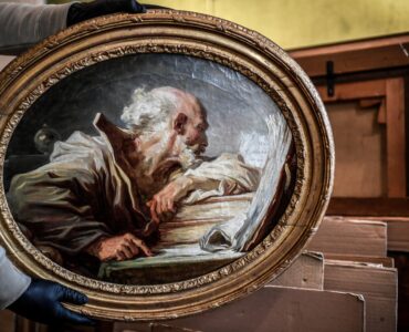 The first painter in the Universe